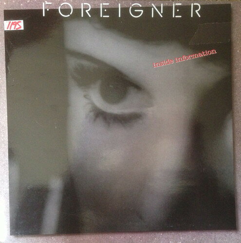 ・アーティスト Foreigner ・タイトル Inside Information ・レーベル・型番 ATLANTIC 7818081 ・フォーマット LPレコード ・コンディション(盤) 良い (VG+) ・コンディション(ジャケット)...