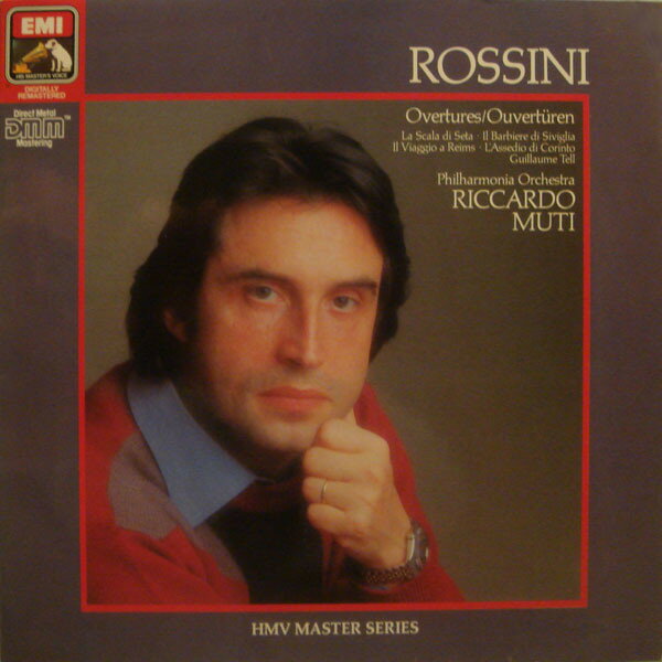 ・アーティスト Rossini, Riccardo Muti, Philharmonia Orchestra ・タイトル Overtures/Ouverturen ・レーベル・型番 HIS MASTER'S VOICE 2902781 ・フ...