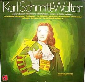 ・アーティスト Karl Schmitt-Walter ・タイトル Historische Aufnahmen Aus Den Jahren 1941-1946 ・レーベル・型番 BASF 22214893 ・フォーマット LPレコード ・...