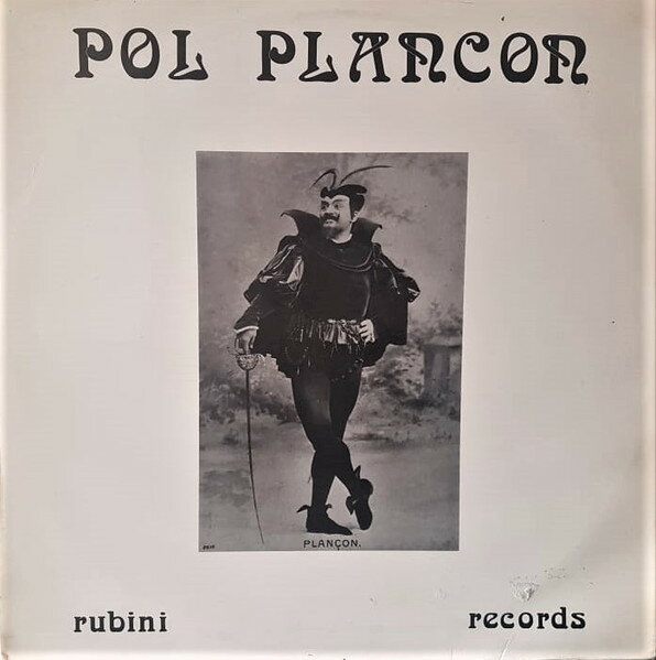 ・アーティスト Pol Plan?on ・タイトル Pol Plan?on ・レーベル・型番 Rubini Records GV39 ・フォーマット LPレコード ・コンディション(盤) 非常に良い(EX) ・コンディション(ジャケット) ...