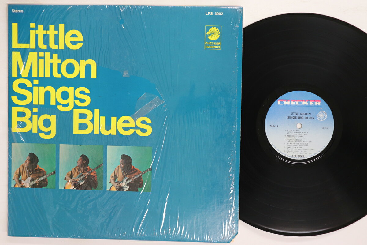 ・アーティスト Little Milton ・タイトル Sings Big Blues ・レーベル・型番 CHECKER LPS3002 ・フォーマット LPレコード ・コンディション(盤) 良い (VG+) ・コンディション(ジャケット)...