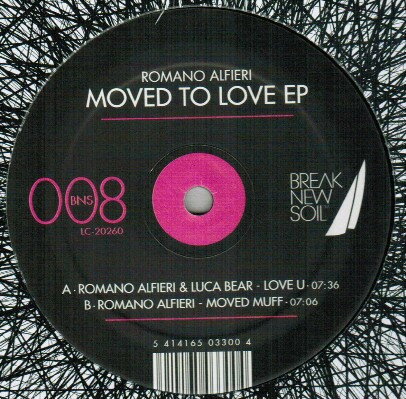 ・アーティスト Romano Alfieri ・タイトル Moved To Love EP ・レーベル・型番 BREAK NEW SOIL BNS008 ・フォーマット 12インチレコード ・コンディション(盤) 可 (VG) ・コンディシ...
