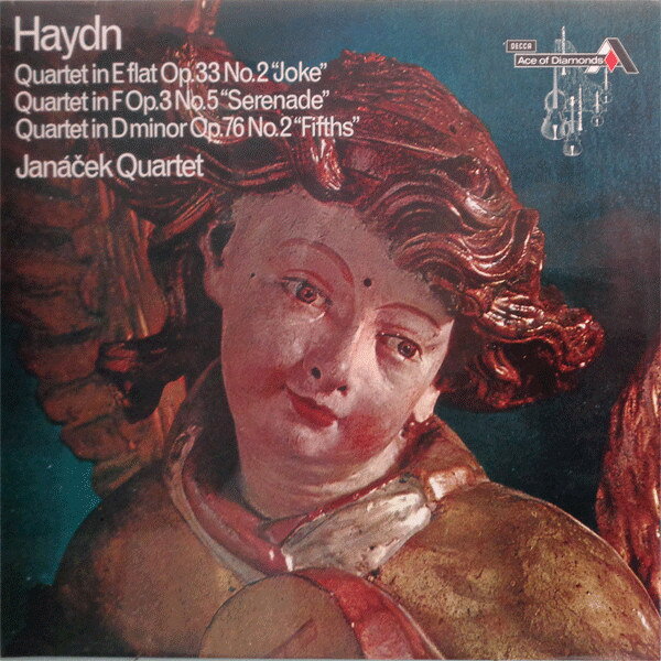 ・アーティスト Joseph Haydn - Jan??ek Quartet ・タイトル Quartet In E Flat Op. 33 No. 2 "Joke" / Quartet In F Op. 3 No. 5 "Serenade"...