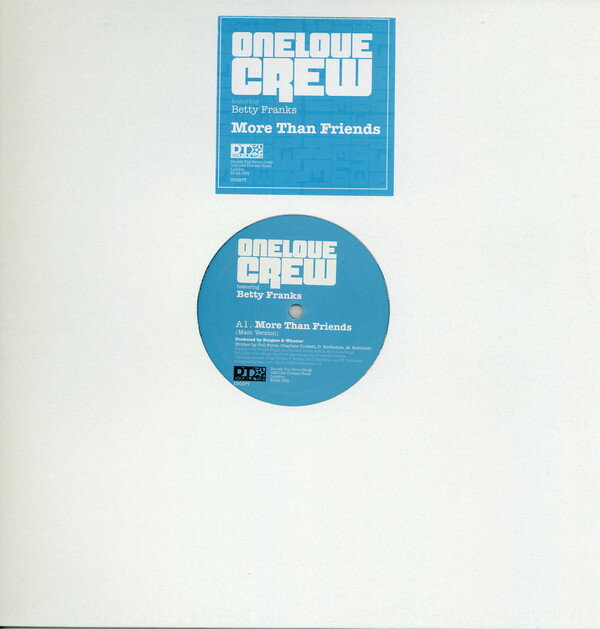 ・アーティスト One Love Crew ・タイトル More Than Friends ・レーベル・型番 Double Top Recordings DT027T ・フォーマット 12インチレコード ・コンディション(盤) 良い (VG...