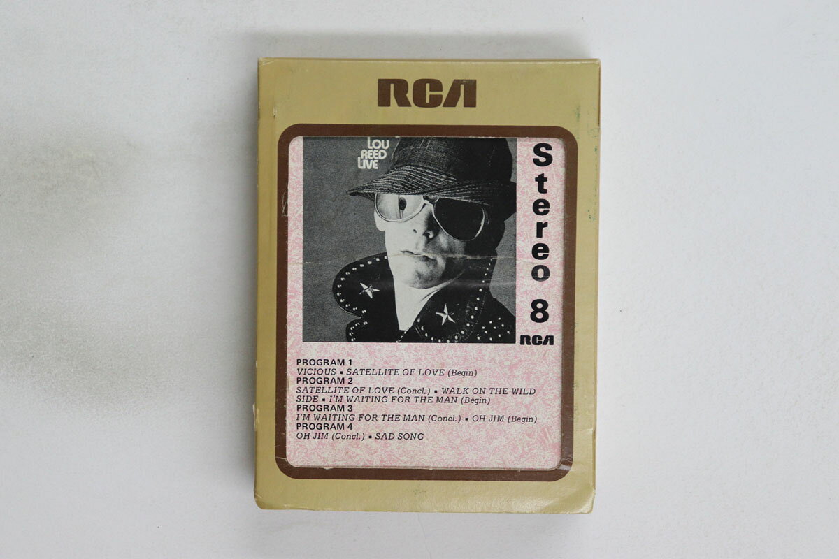 ・アーティスト Lou Reed ・タイトル Lou Reed Live(8-track) ・レーベル・型番 RCA APS10959 ・フォーマット カセットテープ ・コンディション(盤) 良い (VG+) ・コンディション(ジャケット)...