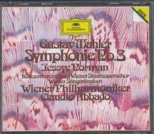・アーティスト Claudio Abbado, Wiener Philharmoniker ・タイトル Mahler: Symphonie Nr.3 ・レーベル・型番 DEUTSCHE GRAMMOPHON POCG11867 ・フォーマッ...