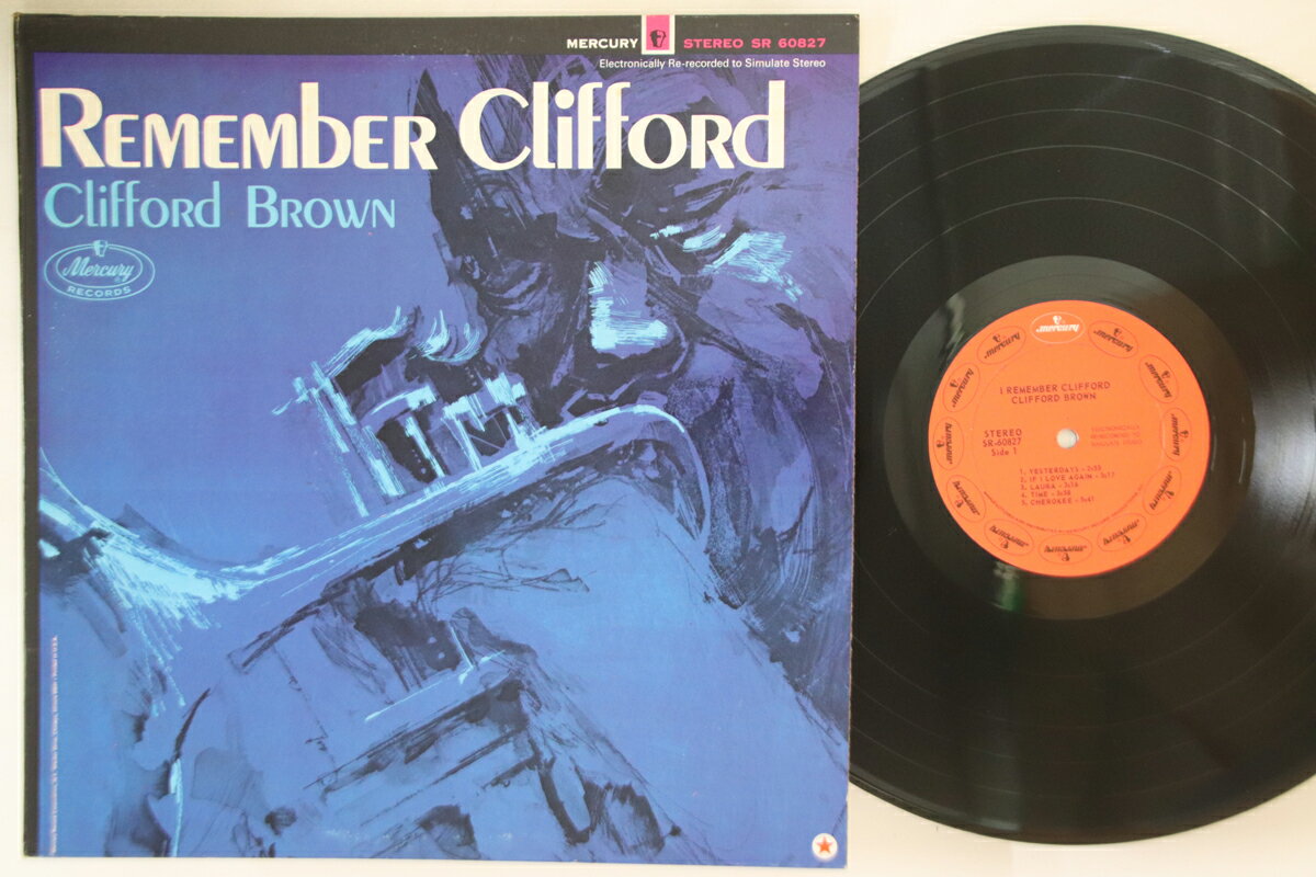 ・アーティスト Clifford Brown ・タイトル Remember Clifford ・レーベル・型番 MERCURY SR60827 ・フォーマット LPレコード ・コンディション(盤) 良い (VG+) ・コンディション(ジャケ...
