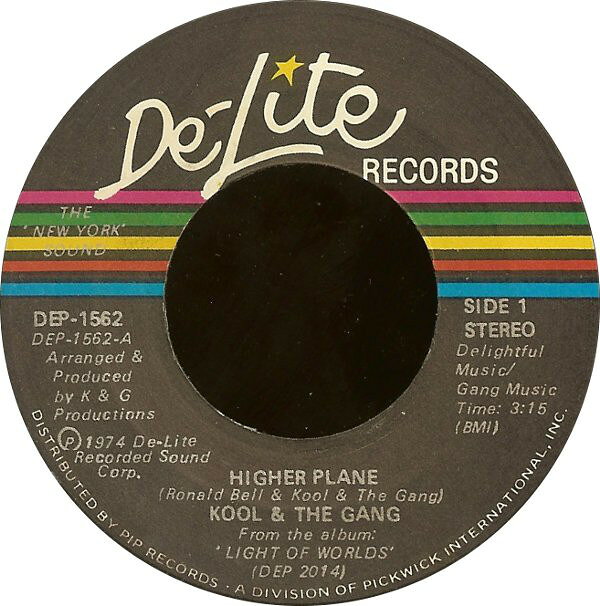 ・アーティスト Kool & The Gang ・タイトル Higher Plane ・レーベル・型番 De-Lite Records DEP1562 ・フォーマット 7インチレコード ・コンディション(盤) 良い (VG+) ・コンディシ...