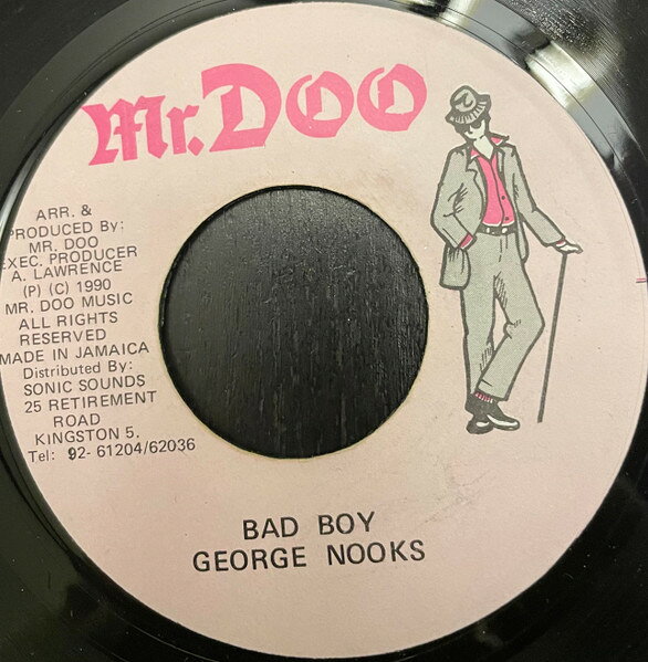 ・アーティスト George Nooks ・タイトル Bad Boy ・レーベル・型番 Mr. Doo NONE ・フォーマット 7インチレコード ・コンディション(盤) 良い (VG+) ・コンディション(ジャケット) ・コンディション(...