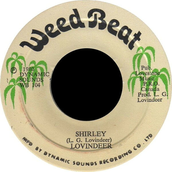 ・アーティスト Lloyd Lovindeer ・タイトル Big Batty Shirley ・レーベル・型番 Weed Beat WB104 ・フォーマット 7インチレコード ・コンディション(盤) 非常に良い(EX) ・コンディション...