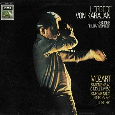 ・アーティスト Wolfgang Amadeus Mozart - Herbert von Karajan , Berliner Philharmoniker ・タイトル Sinfonie Nr. 40 G-moll KV 550 & Si...