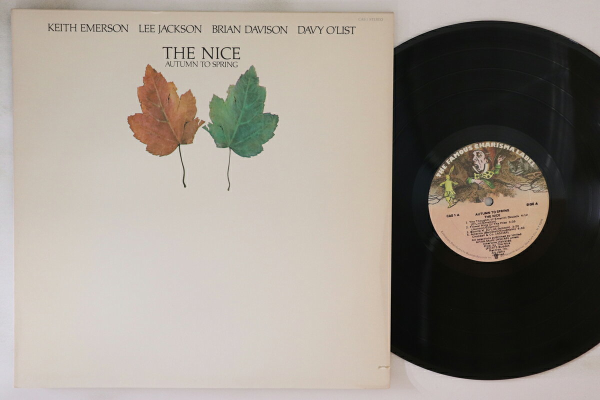 ・アーティスト Nice ・タイトル Autumn To Spring ・レーベル・型番 CHARISMA CAS1 ・フォーマット LPレコード ・コンディション(盤) 良い (VG+) ・コンディション(ジャケット) 良い (VG+) ...