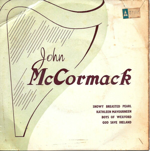 ・アーティスト John McCormack ・タイトル McCormack Sings Irish Songs ・レーベル・型番 Summit LSE2019 ・フォーマット 7インチレコード ・コンディション(盤) 良い (VG+) ・...