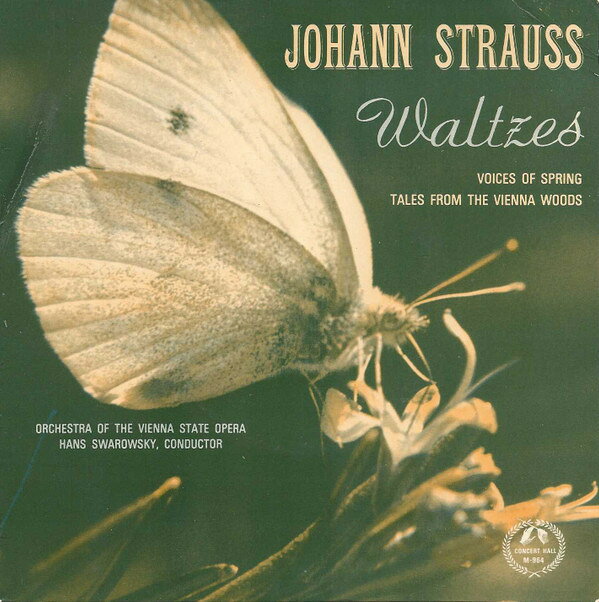 ・アーティスト Johann Strauss Jr. , Orchester Der Wiener Staatsoper , Hans Swarowsky ・タイトル Waltzes ・レーベル・型番 Concert Hall M964 ・...