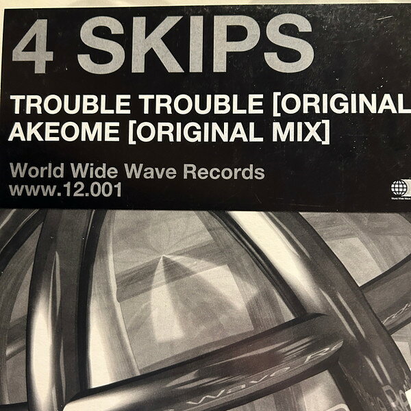 ・アーティスト 4 Skips ・タイトル Trouble Trouble ・レーベル・型番 World Wide Wave WWW12001 ・フォーマット 12インチレコード ・コンディション(盤) 良い (VG+) ・コンディション(...