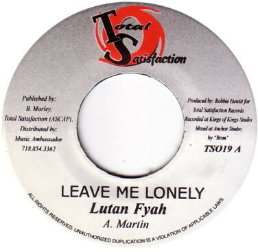 ・アーティスト Lutan Fyah ・タイトル Leave Me Lonely ・レーベル・型番 Total Satisfaction TS019 ・フォーマット 7インチレコード ・コンディション(盤) 良い (VG+) ・コンディショ...