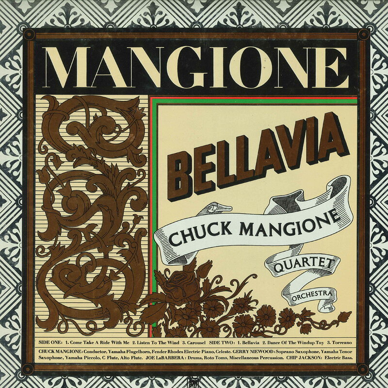 ・アーティスト Chuck Mangione ・タイトル Bellavia ・レーベル・型番 A&M GP277 ・フォーマット LPレコード ・コンディション(盤) 良い (VG+) ・コンディション(ジャケット) 良い (VG+) ・コ...