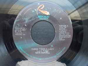 ・アーティスト Nate Harvell ・タイトル Three Times A Lady ・レーベル・型番 REPUBLIC REP025 ・フォーマット 7インチレコード ・コンディション(盤) 良い (VG+) ・コンディション(ジャ...