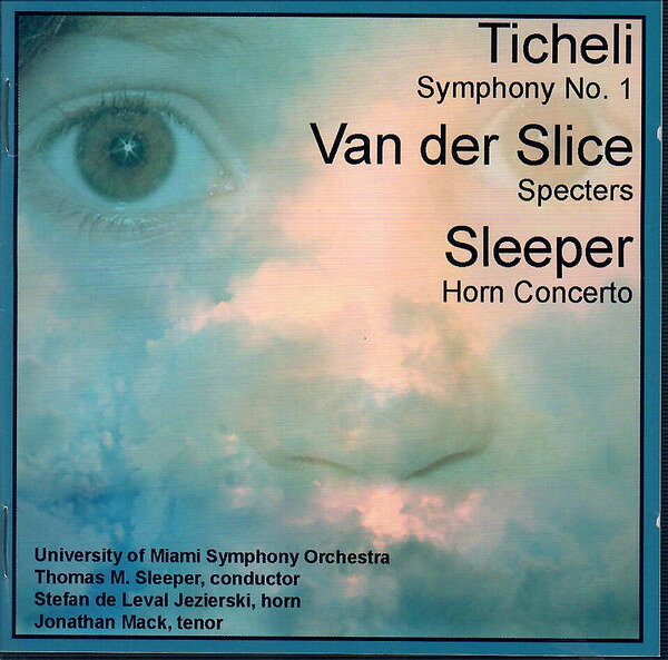 ・アーティスト Sleeper, Van Der Slice, Tichelli; Jerzierski ・タイトル Orchestral Music ・レーベル・型番 Albany Records TROY590 ・フォーマット CD ・...