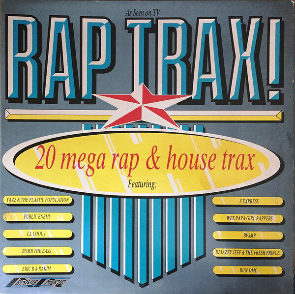 ・アーティスト Various ・タイトル Rap Trax! ・レーベル・型番 Stylus Music SMR859 ・フォーマット LPレコード ・コンディション(盤) 良い (VG+) ・コンディション(ジャケット) 良い (VG+...