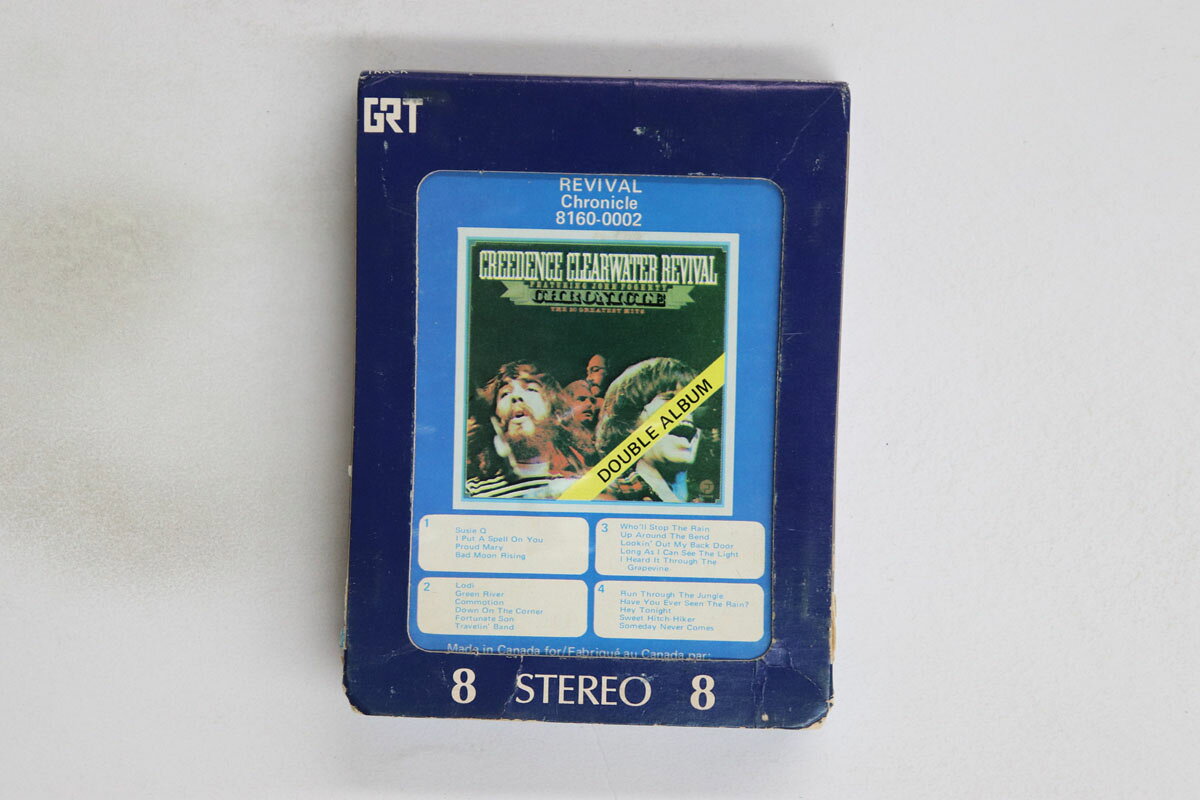 ・アーティスト Creedence Clearwater Revival, John Fogerty ・タイトル Chronicle - The 20 Greatest Hits（8-track） ・レーベル・型番 FABTASY 8160...
