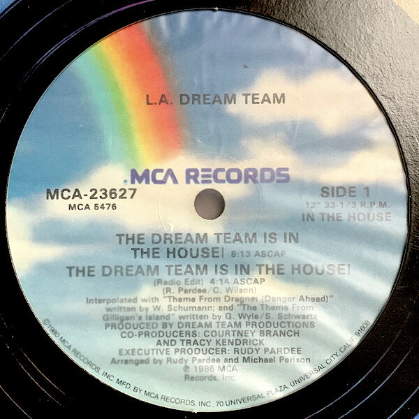 ・アーティスト L.A. Dream Team ・タイトル The Dream Team Is In The House! ・レーベル・型番 MCA Records MCA23627 ・フォーマット 12インチレコード ・コンディション(盤...