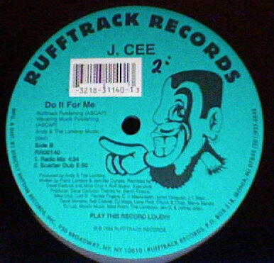 ・アーティスト J. Cee ・タイトル Do It For Me ・レーベル・型番 Rufftrack Records RR00140 ・フォーマット 12インチレコード ・コンディション(盤) 非常に良い(EX) ・コンディション(ジャ...