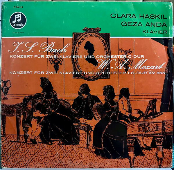 ・アーティスト Johann Sebastian Bach Und Wolfgang Amadeus Mozart / Clara Haskil / G?za Anda ・タイトル Konzerte F?r Zwei Klaviere Un...