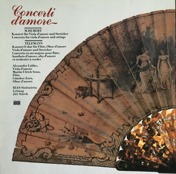 ・アーティスト Schubert / Telemann - Rias Sinfonietta, Jiri Starek, Alexander Labko, Gunter Zorn, Martin-ulrich Senn ・タイトル Conc...