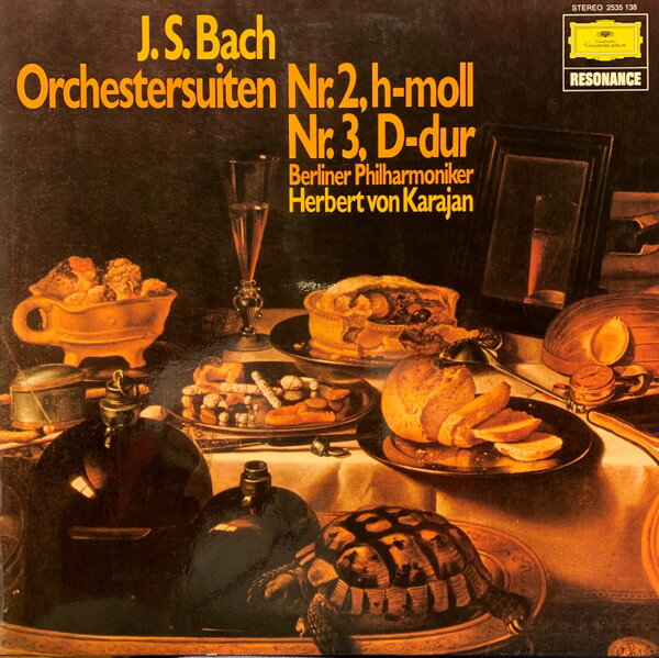 ・アーティスト Johann Sebastian Bach - Berliner Philharmoniker, Herbert Von Karajan ・タイトル Orchestersuiten Nr. 2, H-moll - Nr. 3...