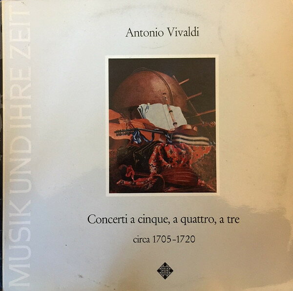 ・アーティスト Antonio Vivaldi ・タイトル Concerti A Cinque, A Quattro, A Tre Circa 1705-1720 ・レーベル・型番 Telefunken SAWT9528AEX ・フォーマッ...
