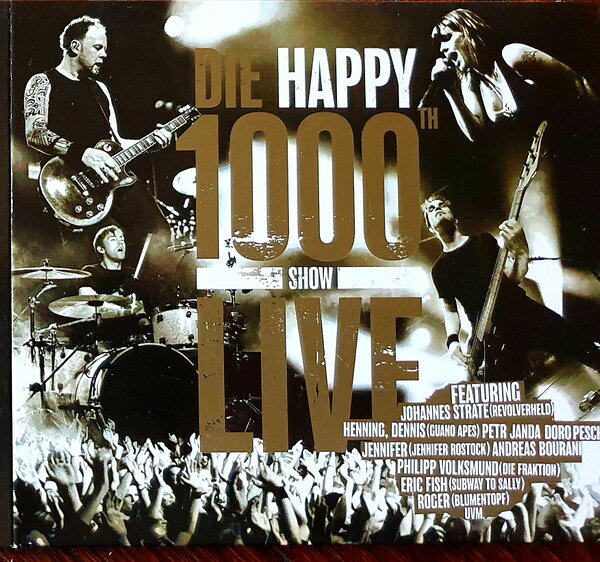 ・アーティスト Die Happy ・タイトル 1000th Show Live ・レーベル・型番 F.A.M.E. Artist Recordings GmbH FR083 ・フォーマット CD ・コンディション(盤) 良い (VG+) ...