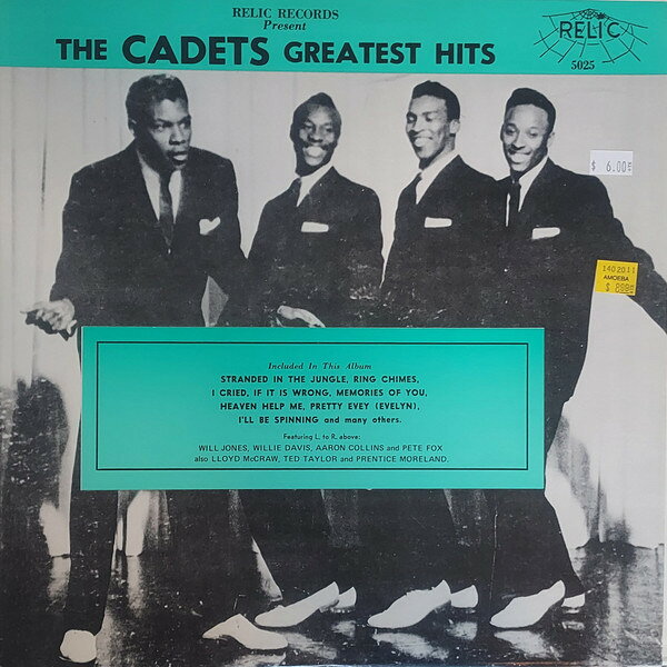 ・アーティスト Cadets ・タイトル Greatest Hits ・レーベル・型番 ・フォーマット LPレコード ・コンディション(盤) 良い (VG+) ・コンディション(ジャケット) 良い (VG+) ・コンディション(帯) オビな...