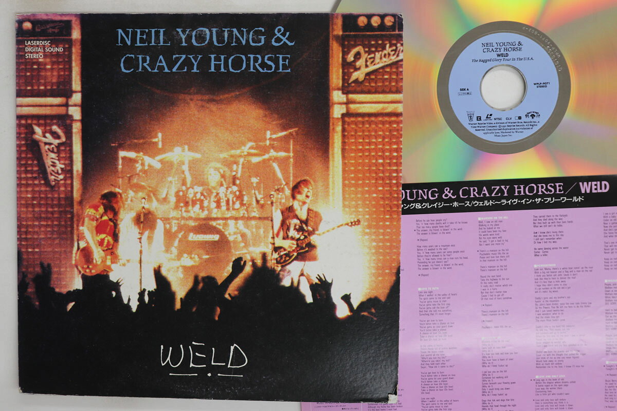 ・アーティスト Neil Young, Crazy Horse ・タイトル Weld ・レーベル・型番 WARNER WPLP9071 ・フォーマット レーザーディスク ・コンディション(盤) 良い (VG+) ・コンディション(ジャケット...