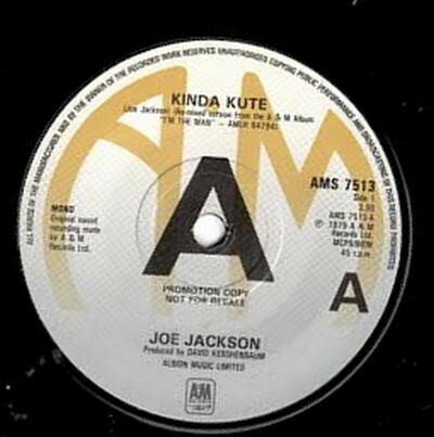 ・アーティスト Joe Jackson ・タイトル Kinda Kute ・レーベル・型番 A&M Records AMS7513PROMO ・フォーマット 7インチレコード ・コンディション(盤) 非常に良い(EX) ・コンディション(ジ...