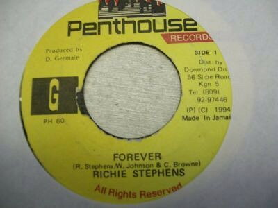 ・アーティスト Richie Stephens ・タイトル Forever ・レーベル・型番 Penthouse Records PH60 ・フォーマット 7インチレコード ・コンディション(盤) 良い (VG+) ・コンディション(ジャケ...