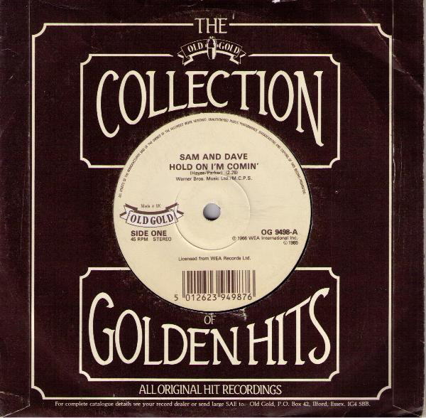 ・アーティスト Sam & Dave / Eddie Floyd ・タイトル Hold On I'm Comin' / Knock On Wood ・レーベル・型番 Old Gold (2) OG9498 ・フォーマット 7インチレコード ...