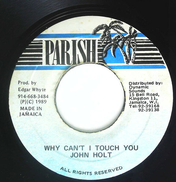 ・アーティスト John Holt ・タイトル Why Can't I Touch You ・レーベル・型番 Parish NONE ・フォーマット 7インチレコード ・コンディション(盤) 可 (VG) ・コンディション(ジャケット) ・...