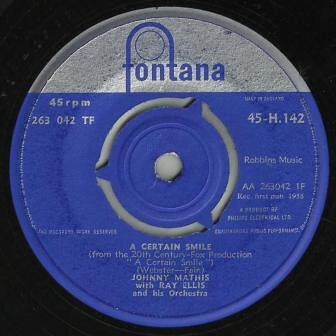 ・アーティスト Johnny Mathis, Ray Ellis & His Orchestra ・タイトル A Certain Smile ・レーベル・型番 ・フォーマット 7インチレコード ・コンディション(盤) 良い (VG+) ・コ...