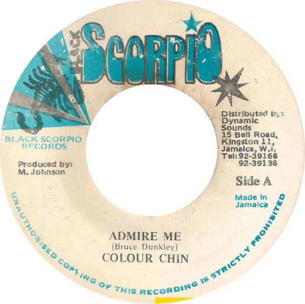 ・アーティスト Colour Chin ・タイトル Admire Me ・レーベル・型番 Black Scorpio NONE ・フォーマット 7インチレコード ・コンディション(盤) 良い (VG+) ・コンディション(ジャケット) ・コ...