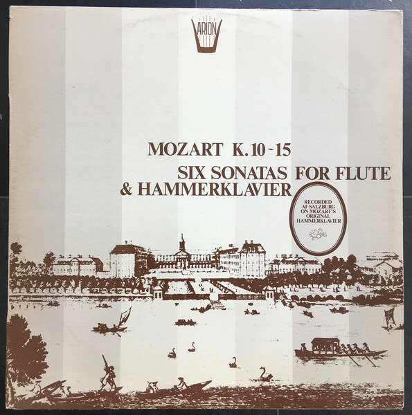 ・アーティスト Wolfgang Amadeus Mozart , Kurt Redel , Ludwig Hoffmann ・タイトル 6 Sonatas For Flute And Hammerklavier ・レーベル・型番 Ario...