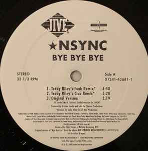 ・アーティスト NSYNC ・タイトル Bye Bye Bye (The Remixes) ・レーベル・型番 Jive 01241426811 ・フォーマット 12インチレコード ・コンディション(盤) 良い (VG+) ・コンディション(...