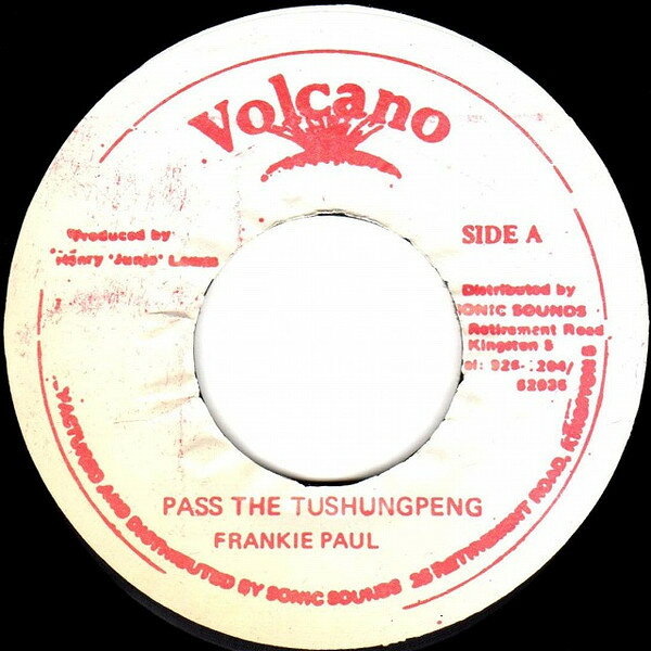 ・アーティスト Frankie Paul ・タイトル Pass The Tushungpeng ・レーベル・型番 Volcano NONE ・フォーマット 7インチレコード ・コンディション(盤) 良い (VG+) ・コンディション(ジャケ...