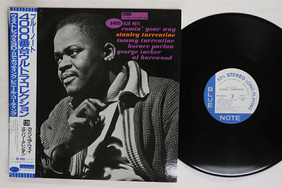 ・アーティスト Stanley Turrentine ・タイトル Comin' Your Way ・レーベル・型番 BLUE NOTE BN4065 ・フォーマット LPレコード ・コンディション(盤) 良い (VG+) ・コンディション(...