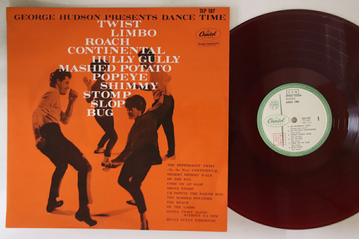 ・アーティスト George Hudson ・タイトル George Hudson Presents Dance Time ・レーベル・型番 CAPITOL 2LP187PROMO ・フォーマット LPレコード ・コンディション(盤) 良い...