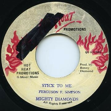 ・アーティスト Mighty Diamonds ・タイトル Stick To Me ・レーベル・型番 Hot Heat Promotions NONE ・フォーマット 7インチレコード ・コンディション(盤) 良い (VG+) ・コンディシ...