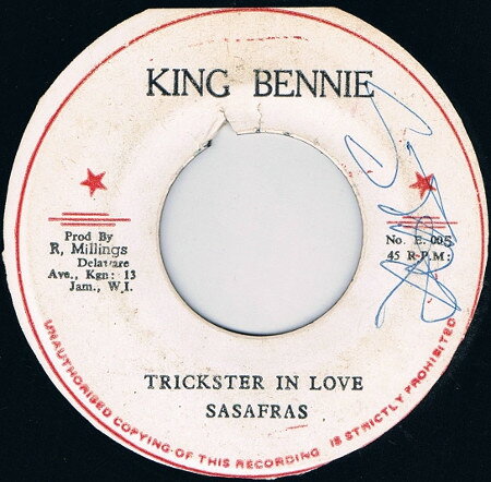 ・アーティスト Sasafras ・タイトル Trickster In Love ・レーベル・型番 King Bennie E005 ・フォーマット 7インチレコード ・コンディション(盤) 良い (VG+) ・コンディション(ジャケット)...