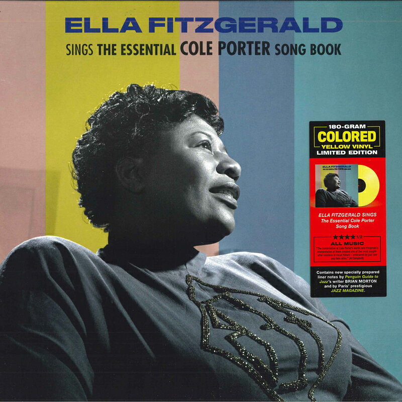 ・アーティスト Ella Fitzgerald ・タイトル Sings The Essential Cole Porter Song Book (Yellow Vinyl) (180g) ・レーベル・型番 20th Century Mast...