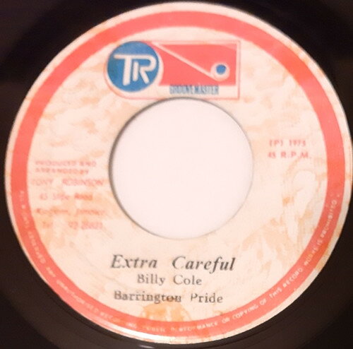 ・アーティスト Barrington Pride ・タイトル Extra Careful ・レーベル・型番 TR Groovemaster NONE ・フォーマット 7インチレコード ・コンディション(盤) 良い (VG+) ・コンディショ...