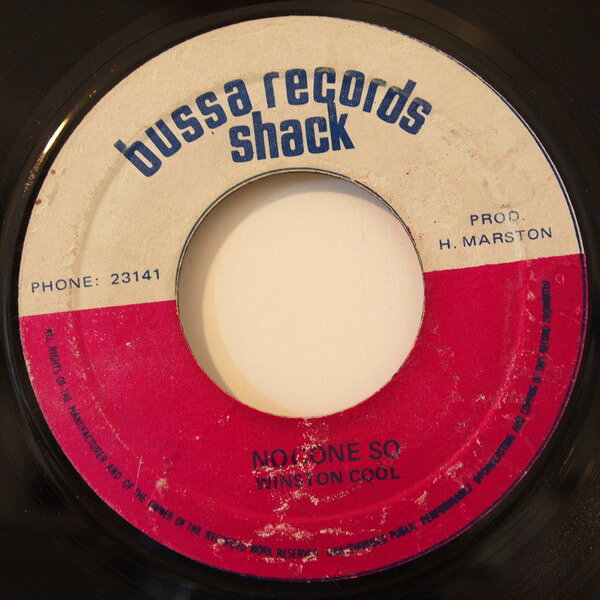 ・アーティスト Winston Cool / George Faith ・タイトル No Gone So / Tell Me Why ・レーベル・型番 Bussa Records Shack NONE ・フォーマット 7インチレコード ・コ...